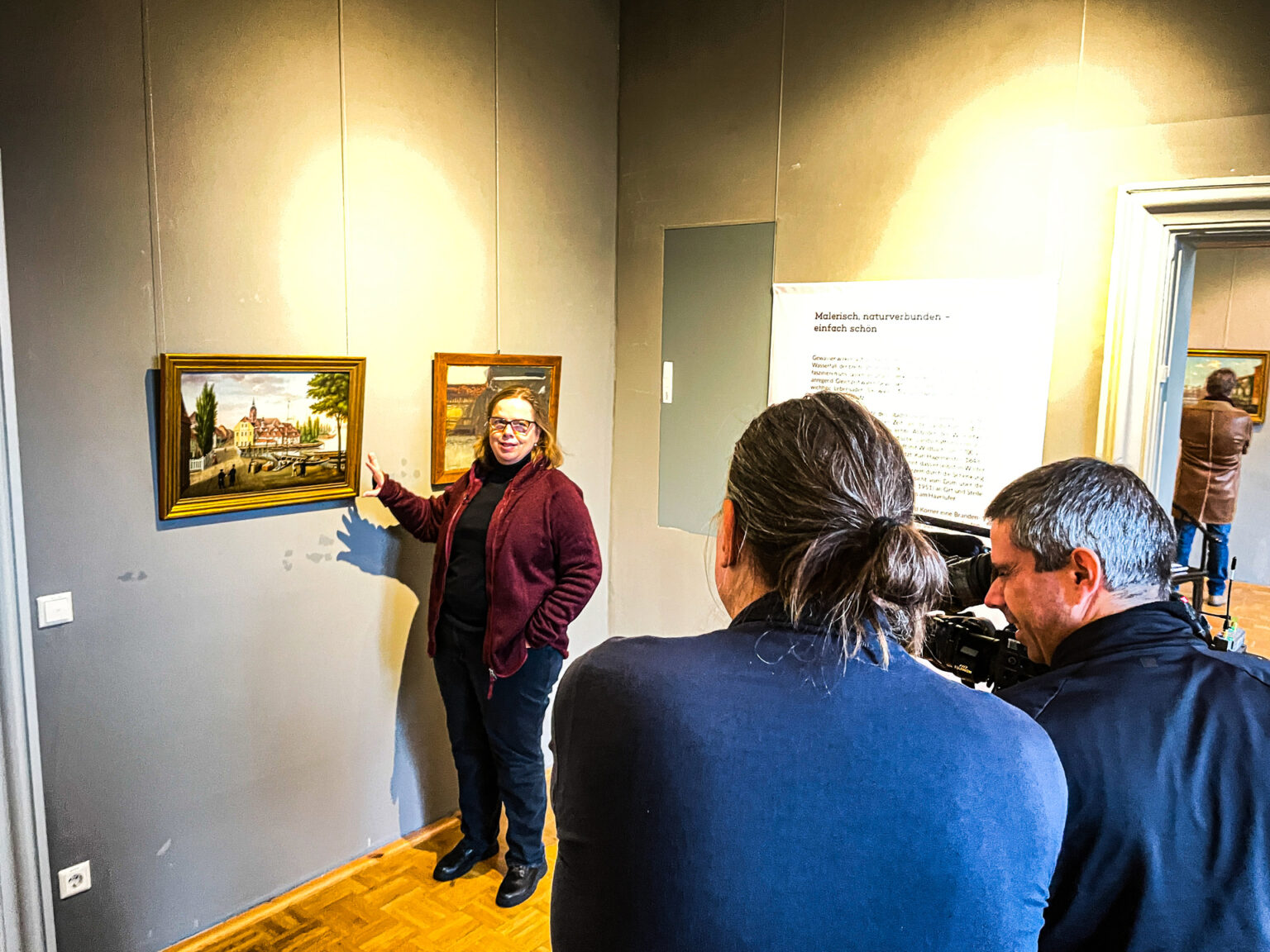 rbb-Dreh: Ein Museum als Tor durch die Zeit - Brandenburg live